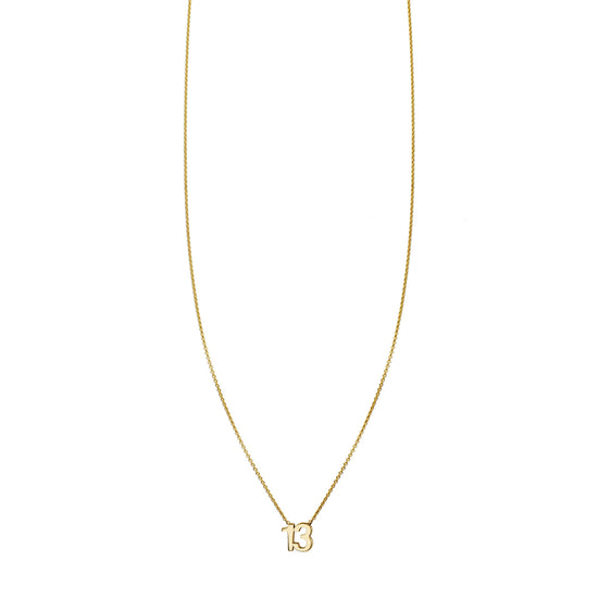 13 Necklace - Gold Pendant Jewelry for Stylish Accessorizing – Phoenix Roze